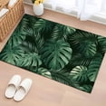 Area Rug Jungle Rainforest Botanical Leaves Rectangle Area Rugs ...
