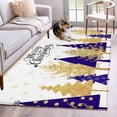 Area Rug for Living Room, Christmas Tree Non-Slip Indoor Large Carpet ...