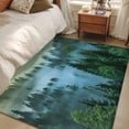 Area Rug for Living Room, Mountain Non-Slip Indoor Large Carpet for ...