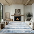 Area Rug Living Room Rugs - Washable Rug Large Modern Abstract Soft ...