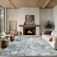 Area Rug Living Room Rugs - Washable Rug Large Modern Abstract Soft ...