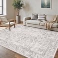 Area Rug Machine Washable Vintage Living Room Distressed Non Slip ...
