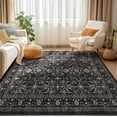 Area Rug Non Slip Machine Washable Ultra Soft Living Room/Bedroom ...