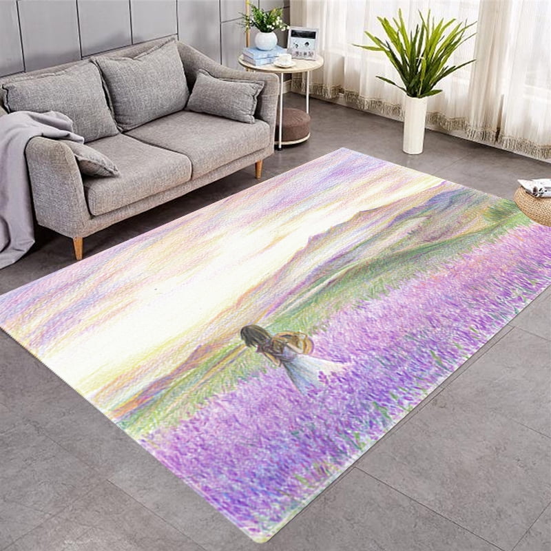 Area Rug Plant Printed 3D Carpet for Living Room Area Rug Kids Bedroom ...
