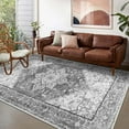 Area Rugs, Yamaziot 4'x6' Washable Rug for Living Room Bedroom, Vintage ...