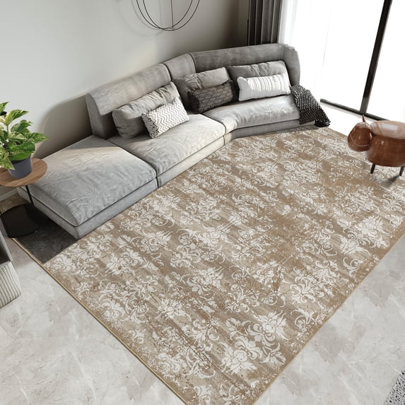 Area Rug for Living Room,Machine Washable Area Rugs for Bedroom,Soft ...