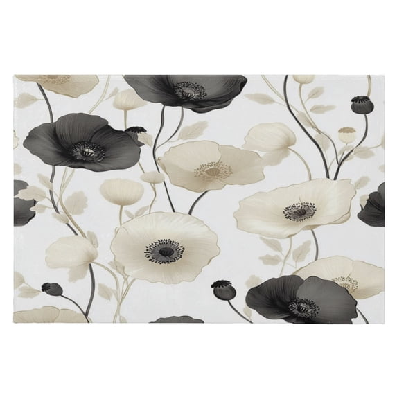 Area Rugs 23.62"x35.43" Soft Non-Slip Door Mat Machine Washable ...