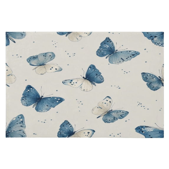 Area Rugs 23.62"x35.43" Soft Non-Slip Door Mat Machine Washable ...