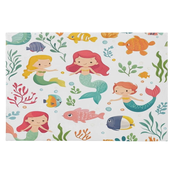 Area Rugs 23.62"x35.43" Soft Non-Slip Door Mat Machine Washable ...
