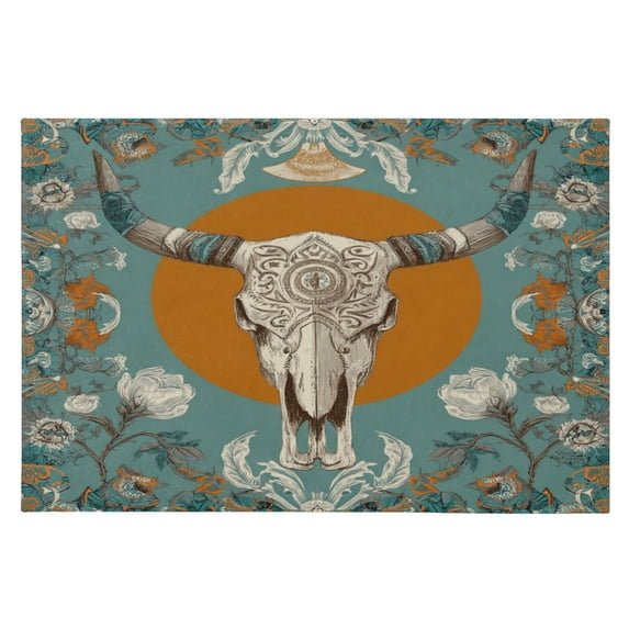 Area Rugs 23.62"x35.43" Soft Non-Slip Door Mat Machine Washable ...