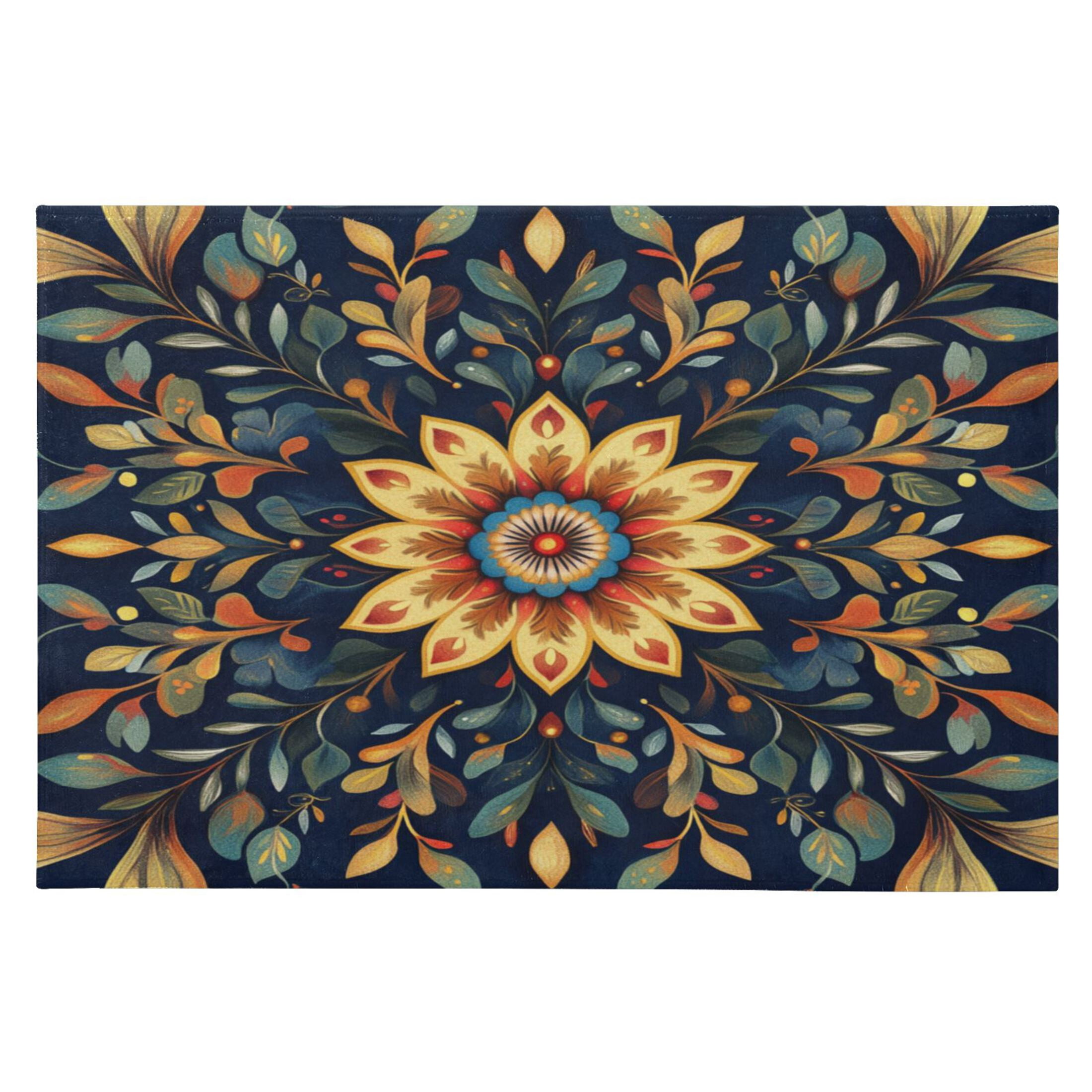 Area Rugs 23.62"x35.43" Soft Non-Slip Door Mat Machine Washable ...