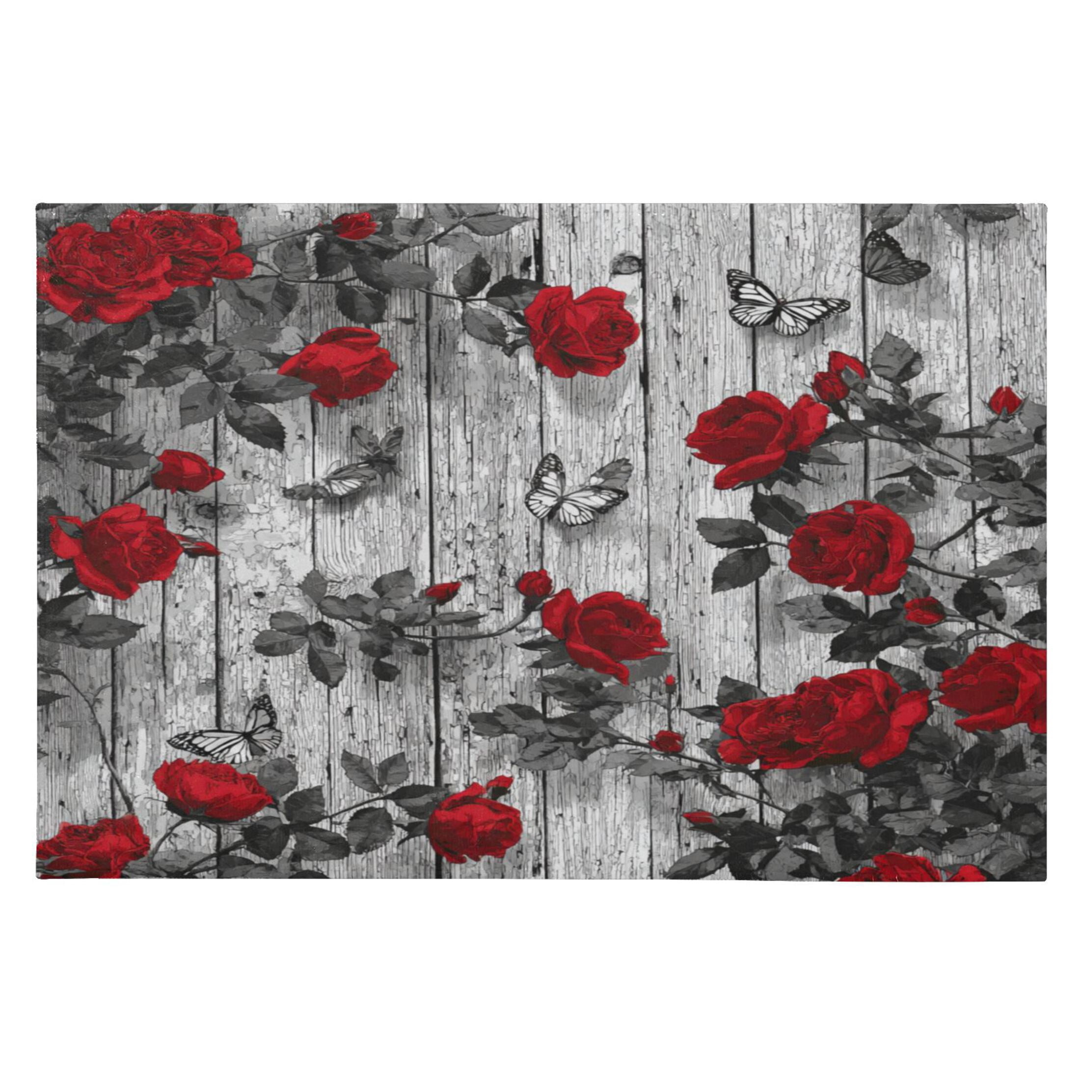 Area Rugs 23.62"x35.43" Soft Non-Slip Door Mat Machine Washable ...