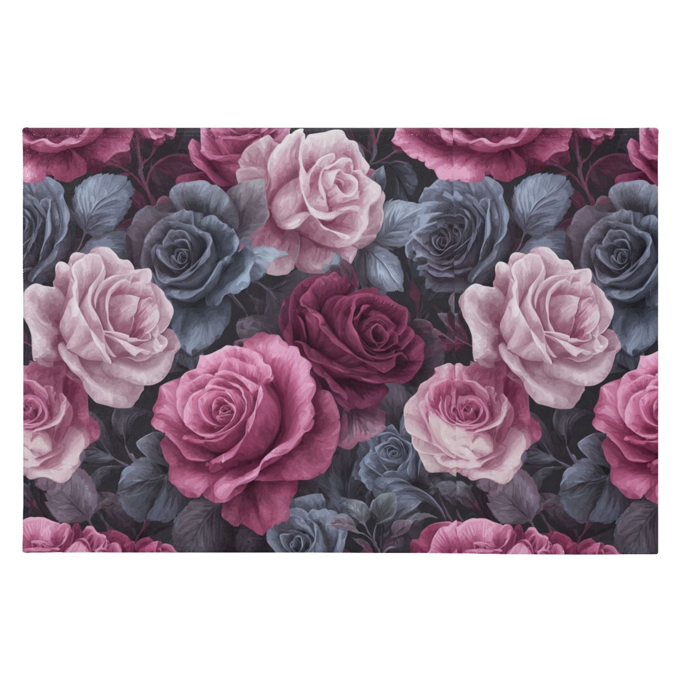 Area Rugs 23.62"x35.43" Soft Non-Slip Door Mat Machine Washable ...