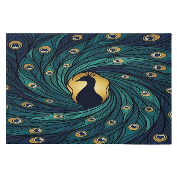 Area Rugs 23.62"x35.43" Soft Non-Slip Door Mat Machine Washable ...