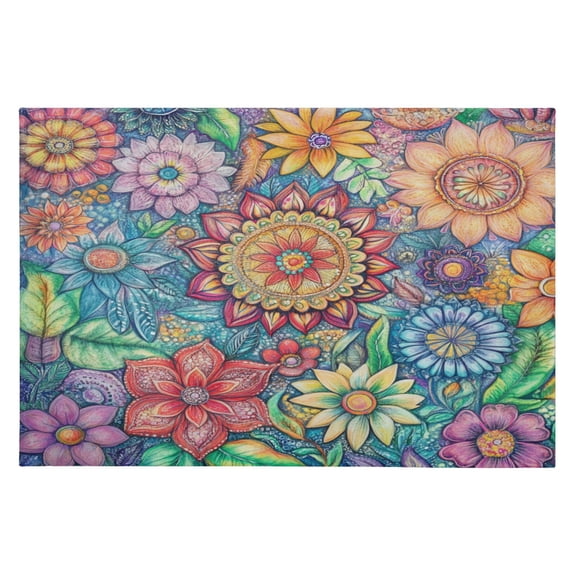 Area Rugs 23.62"x35.43" Soft Non-Slip Door Mat Machine Washable ...