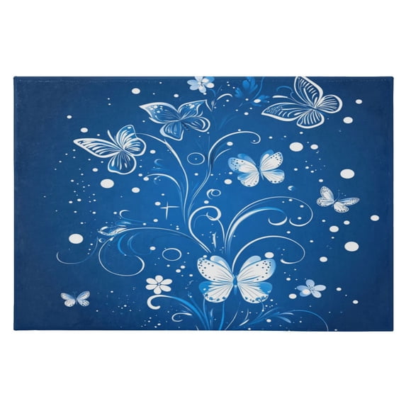 Area Rugs 23.62"x35.43" Soft Non-Slip Door Mat Machine Washable ...