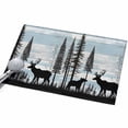 Area Rugs 2x3,Forest Deer Bear Wild Animal Non Slip Washable Rug Indoor ...