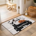 Area Rugs 2x3,Halloween Pumpkin Ghost Cat Bat Non Slip Washable Rug ...