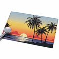 Area Rugs 2x3,Summer Sea Sunset Non Slip Washable Rug Indoor Carpet ...