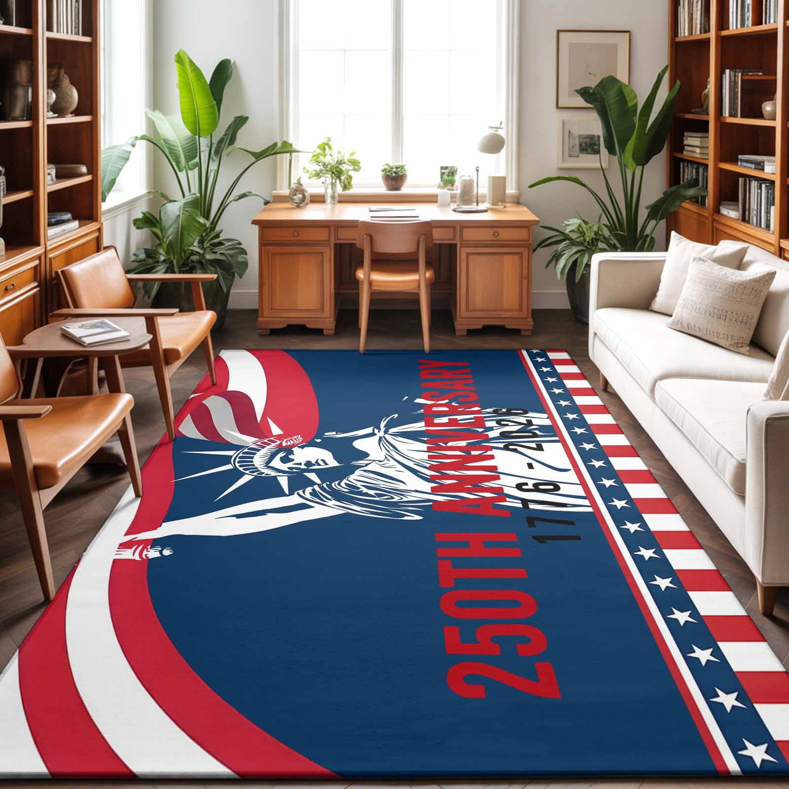 Area Rugs 3'x5', Anniversary Carpet Runner Indoor Outdoor Rugs Home ...