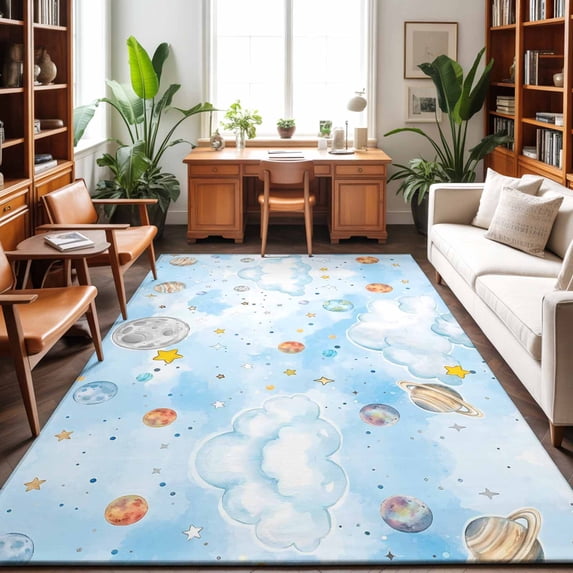 Area Rugs 3'x5', Children's Day Carpet Runner Indoor Outdoor Rugs Home ...