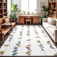 Area Rugs 3'x5', Cute Birds Carpet Runner Indoor Outdoor Rugs Home ...