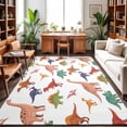 Area Rugs 3'x5', Dinosaur Carpet Runner Indoor Outdoor Rugs Home Decor ...