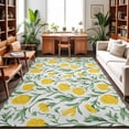 Area Rugs 3'x5', Yellow Flowers Carpet Runner Indoor Outdoor Rugs Home ...