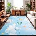 Area Rugs 4'x6'. Blue Sky Carpet Runner Indoor Outdoor Rugs Home Decor ...