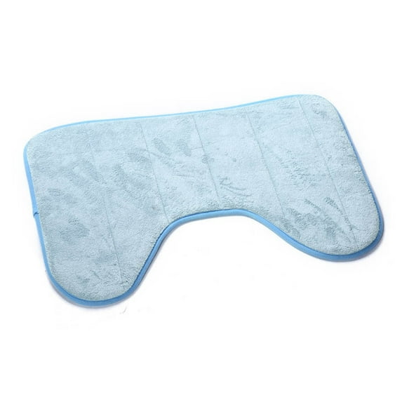 Area Rugs,40*60cm U Shaped Bath Mats Slip Home Bathroom Blue - Walmart.com