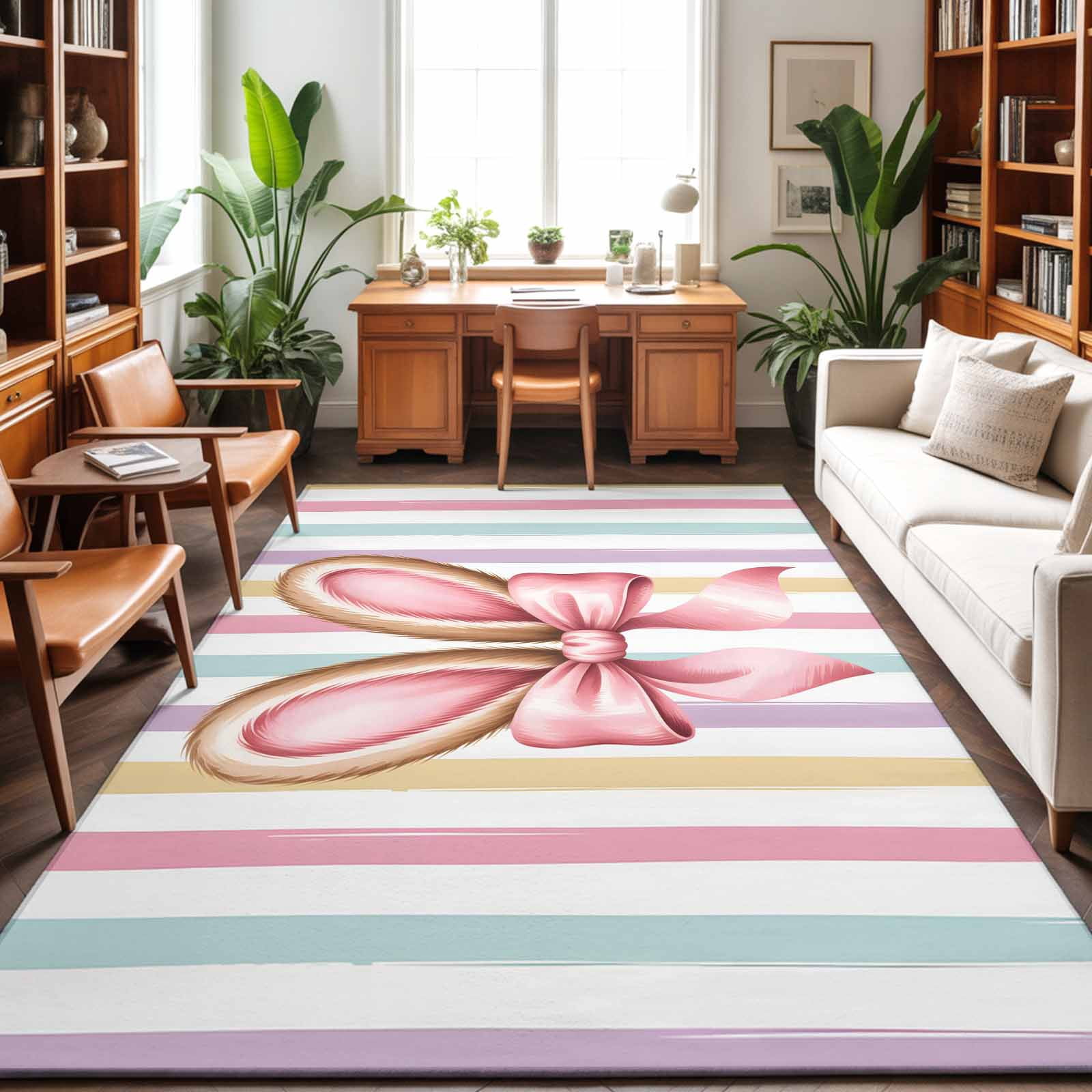 Area Rugs 5'x7', Easter Carpet Runner Indoor Outdoor Rugs Home Decor ...