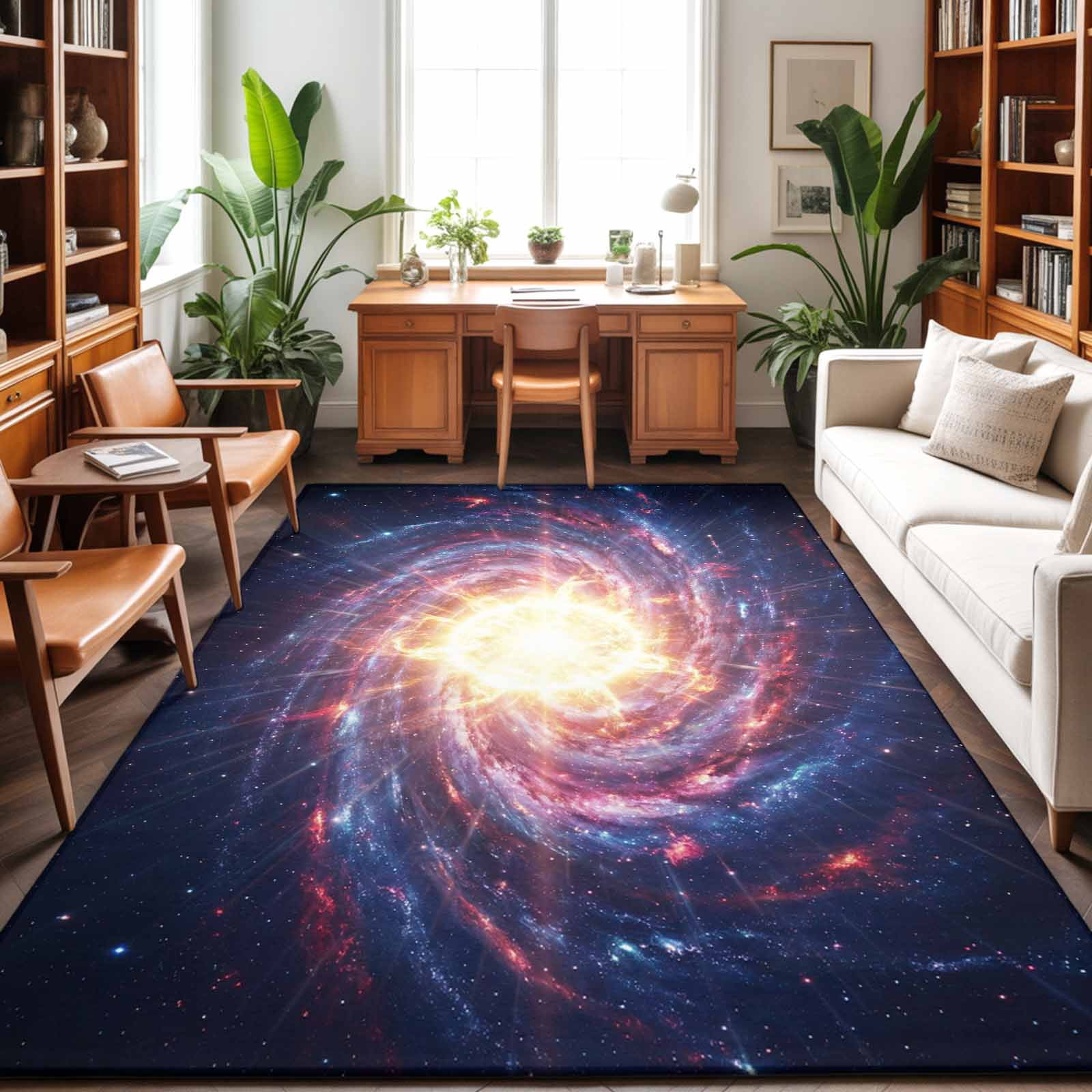 Area Rugs 5'x7', Sun Explosion Carpet Runner Indoor Outdoor Rugs Home ...