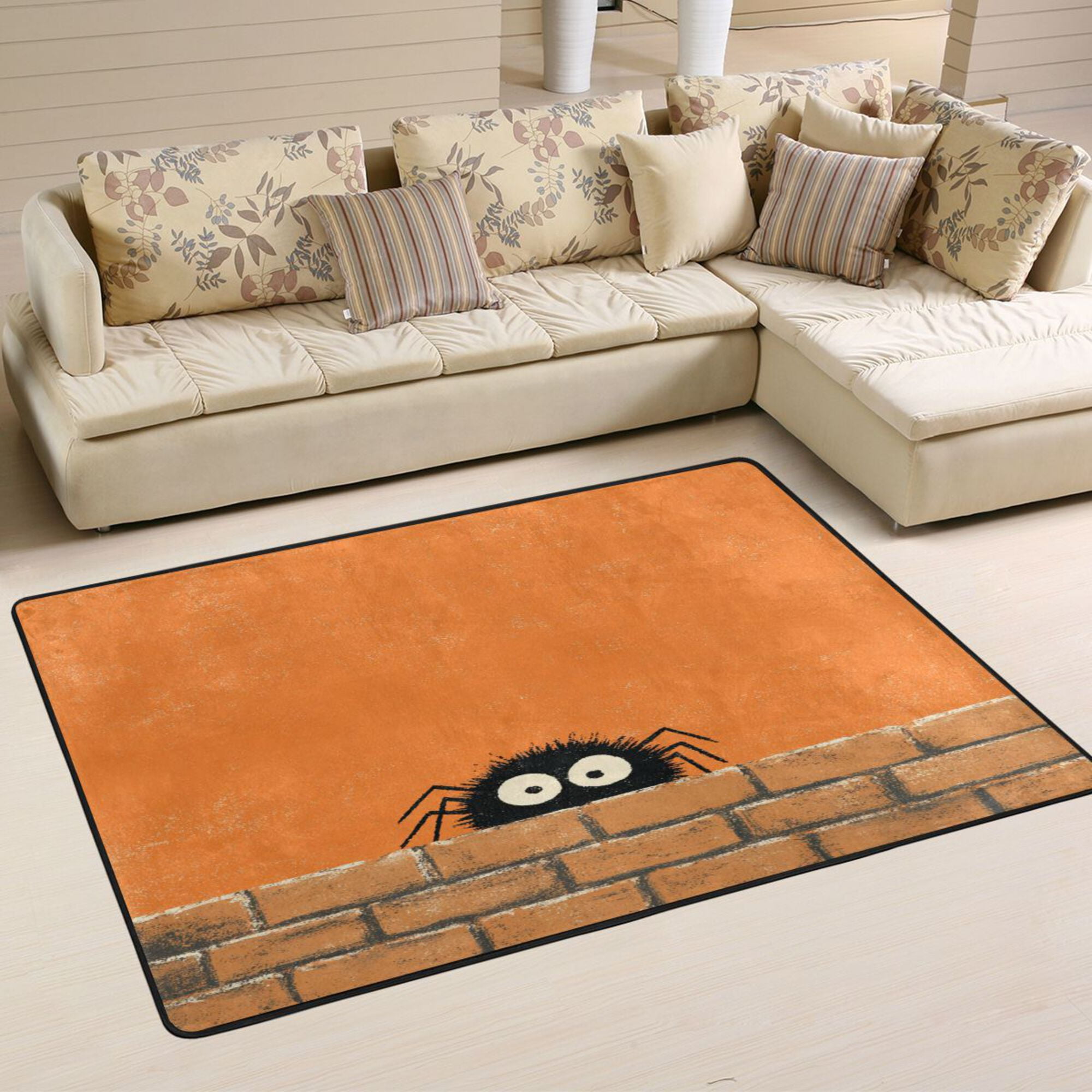 Area Rugs 72"x48" Indoor Non-Slip Wear Resistant Floor Mats Soft Large ...