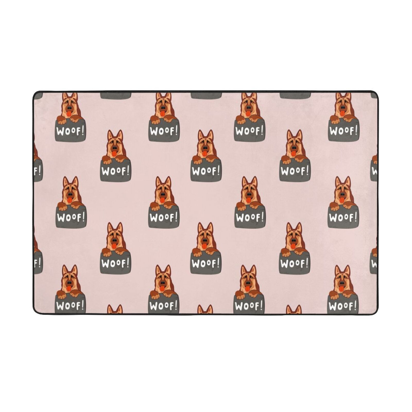 Area Rugs For Living Room Decor - German Shepherd Dog No.1021 Anti Slip ...