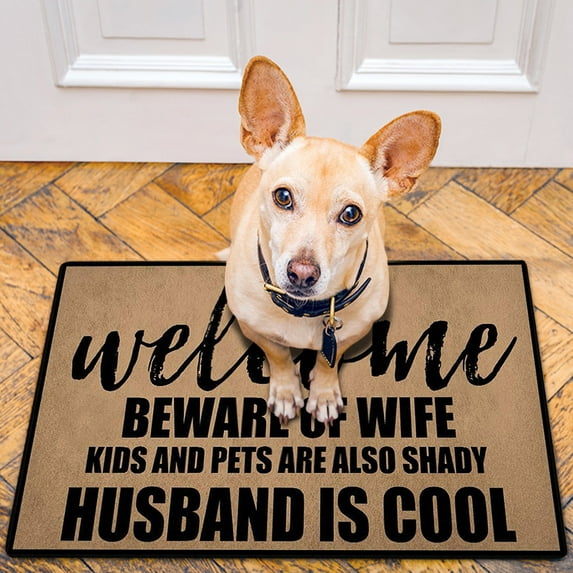 Area Rugs,Funny Floor Mats Decorative Doormat Life Quotes Or Letters ...