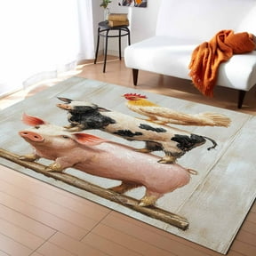Farm Animals Rug