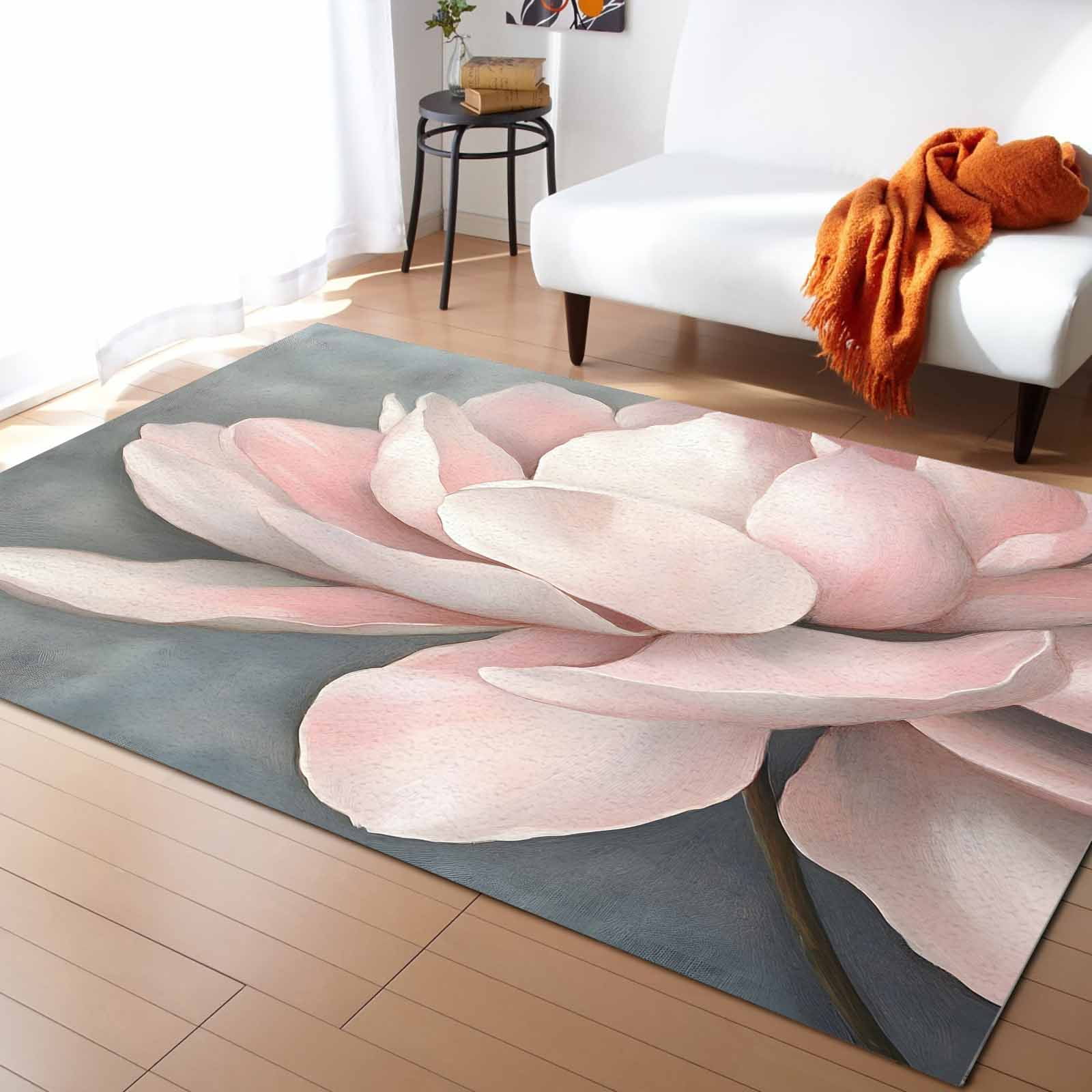 Area Rugs for Living Room, 2'7''x5' Runner Washable Rug Retro Spring ...