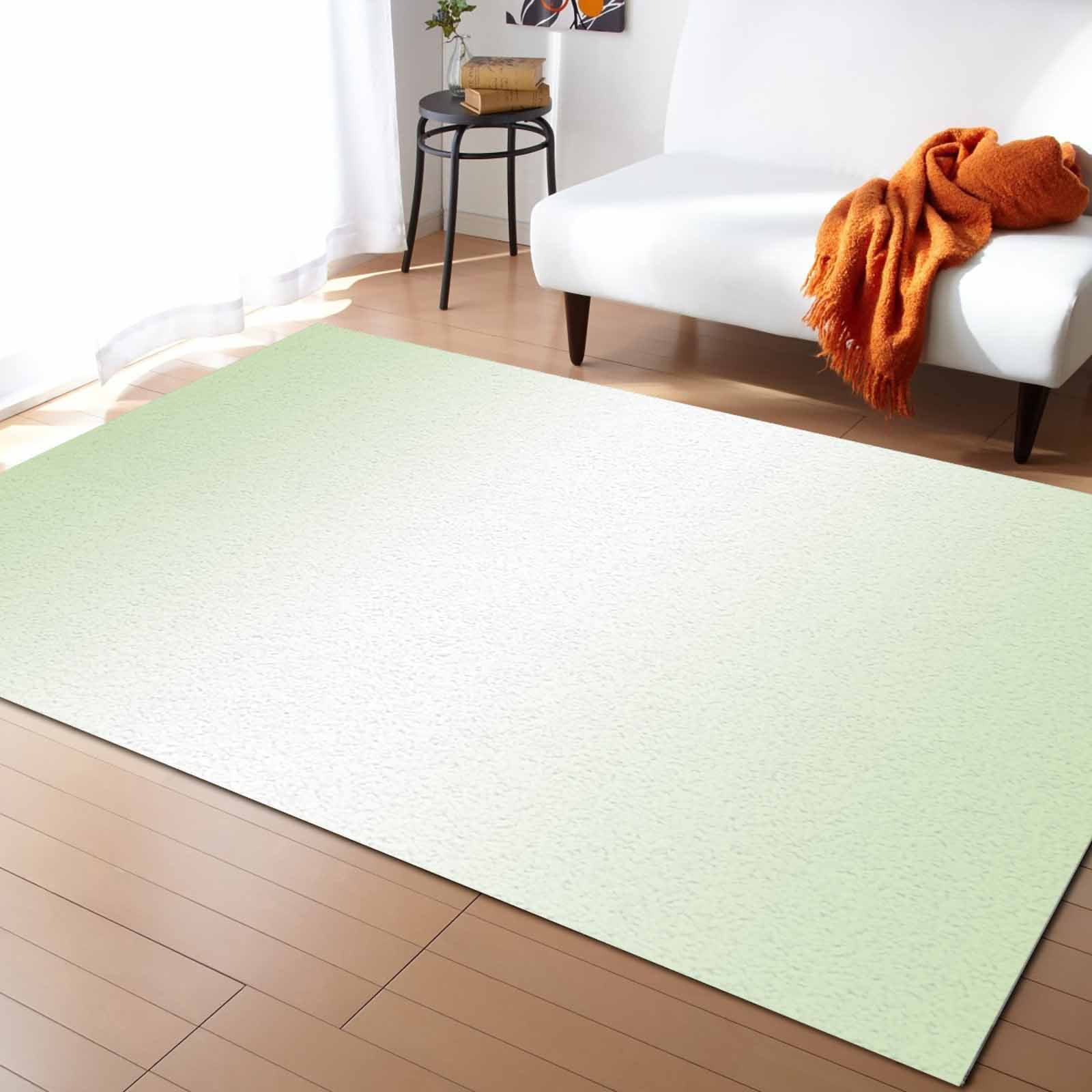 Area Rugs for Living Room, 4'x6' Throw Washable Rug Ombre Abstract ...