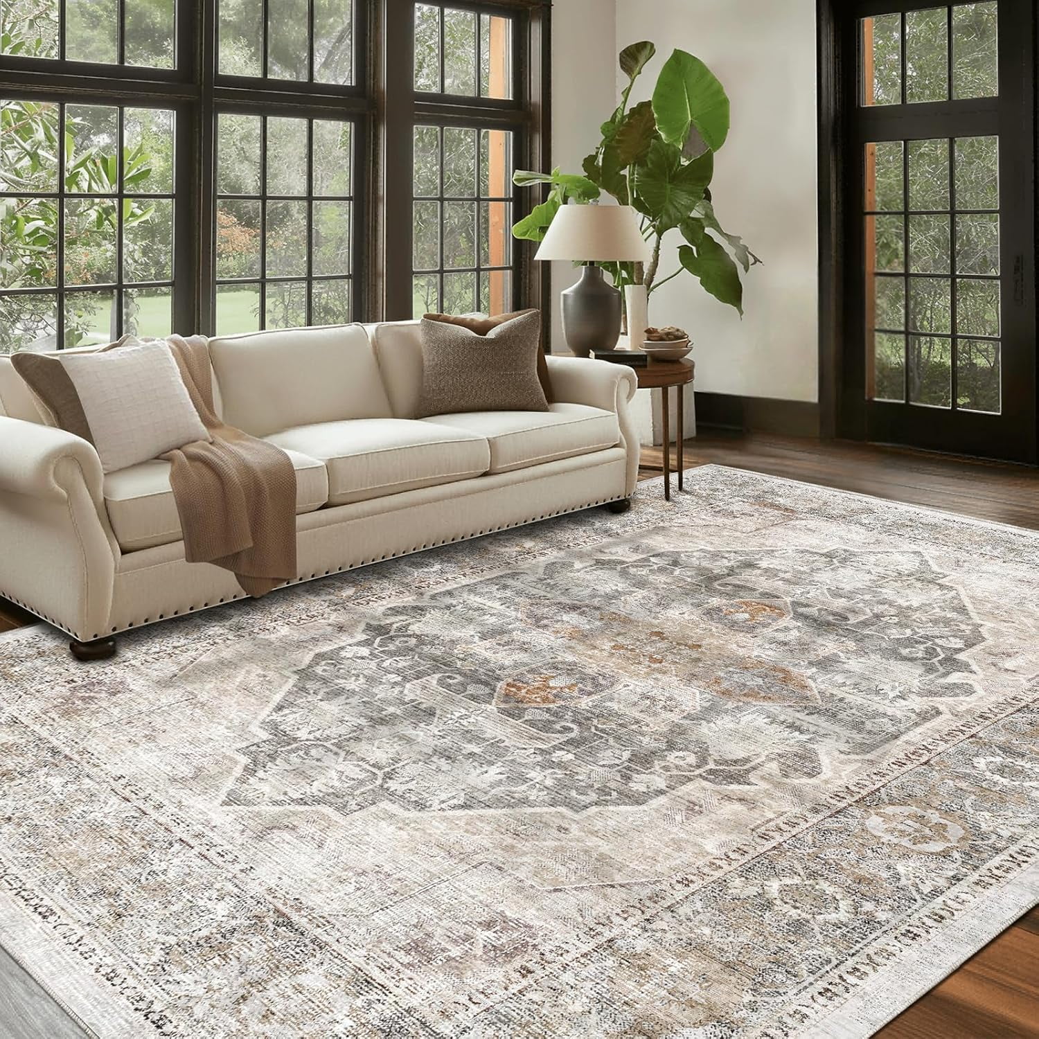 Area Rugs for Living Room - 8x10 Area Rugs, Machine Washable Rugs 8x10 ...