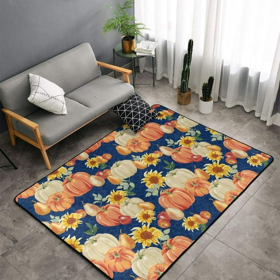 Area Rugs for Living Room Bedroom, 3x5 Soft Throw Rug Non-Slip Carpet ...