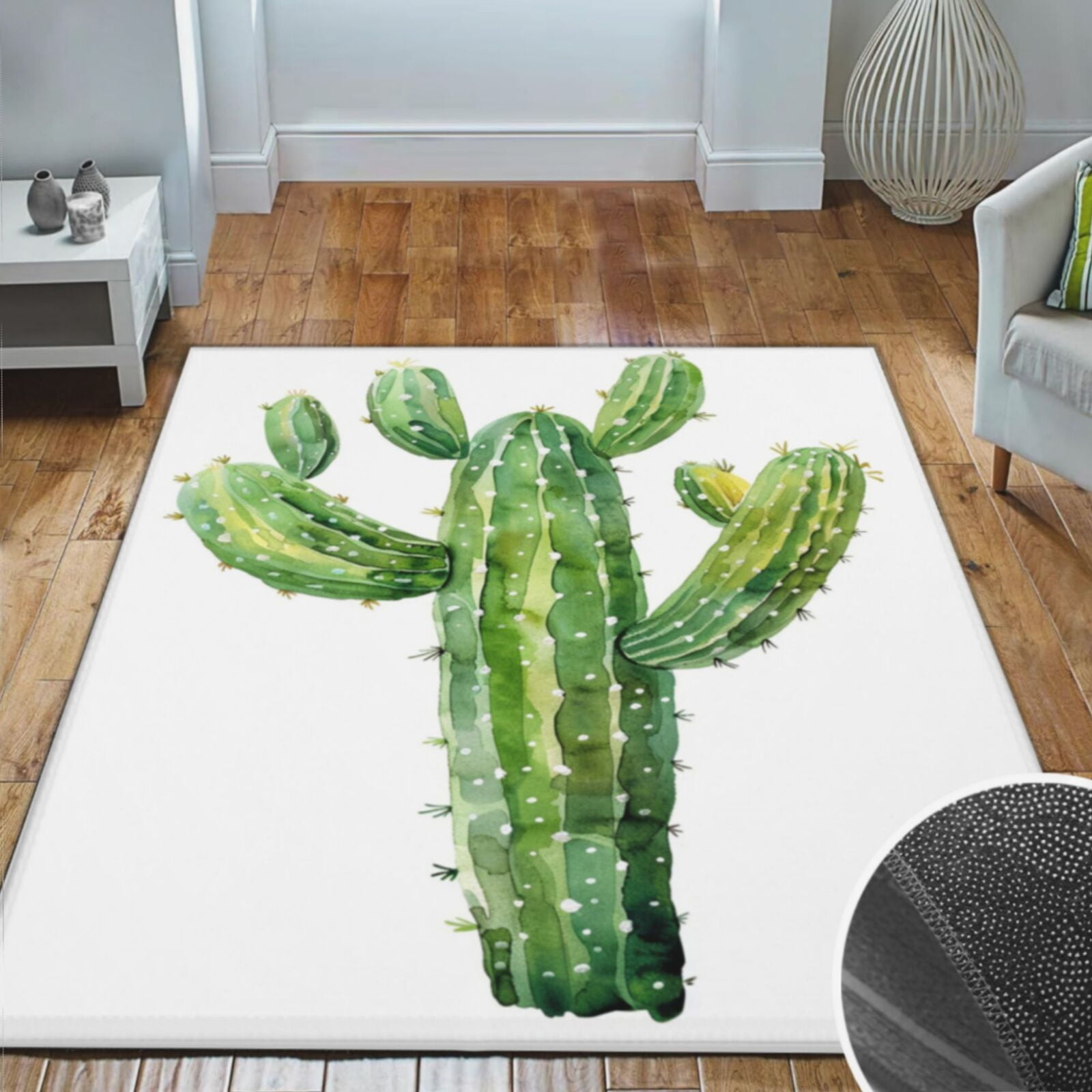 Area Rugs Living Room, Soft Crystal Carpet Mat For Bedroom Area Rug Non ...