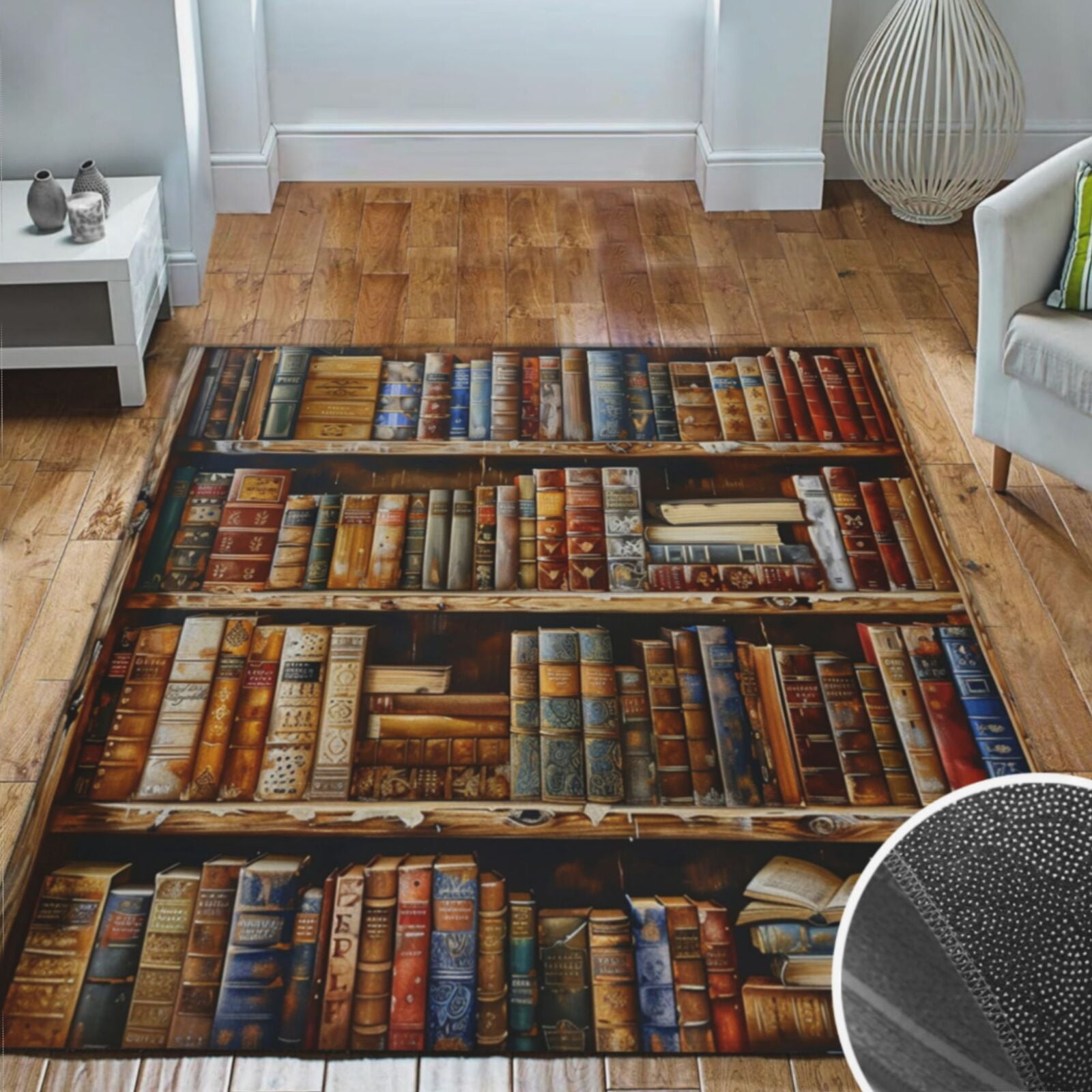 Area Rugs Living Room, Soft Crystal Carpet Mat For Bedroom Area Rug Non ...