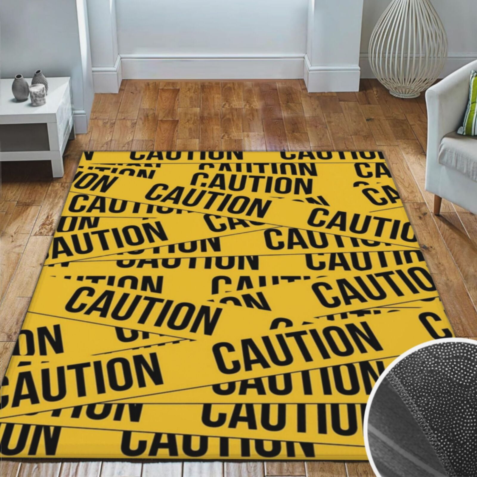 Area Rugs Living Room, Soft Crystal Carpet Mat For Bedroom Area Rug Non ...