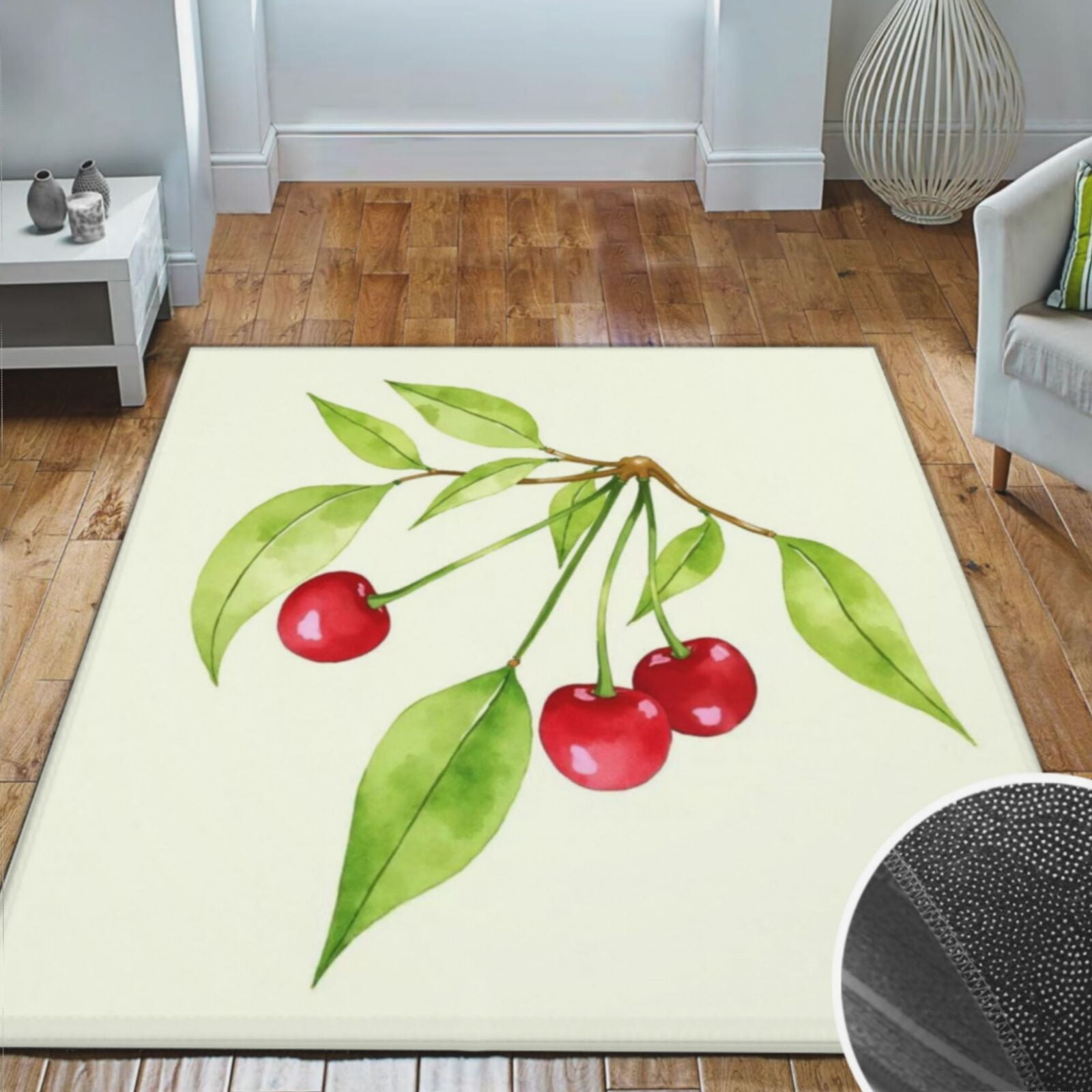 Area Rugs Living Room, Soft Crystal Carpet Mat For Bedroom Area Rug Non ...