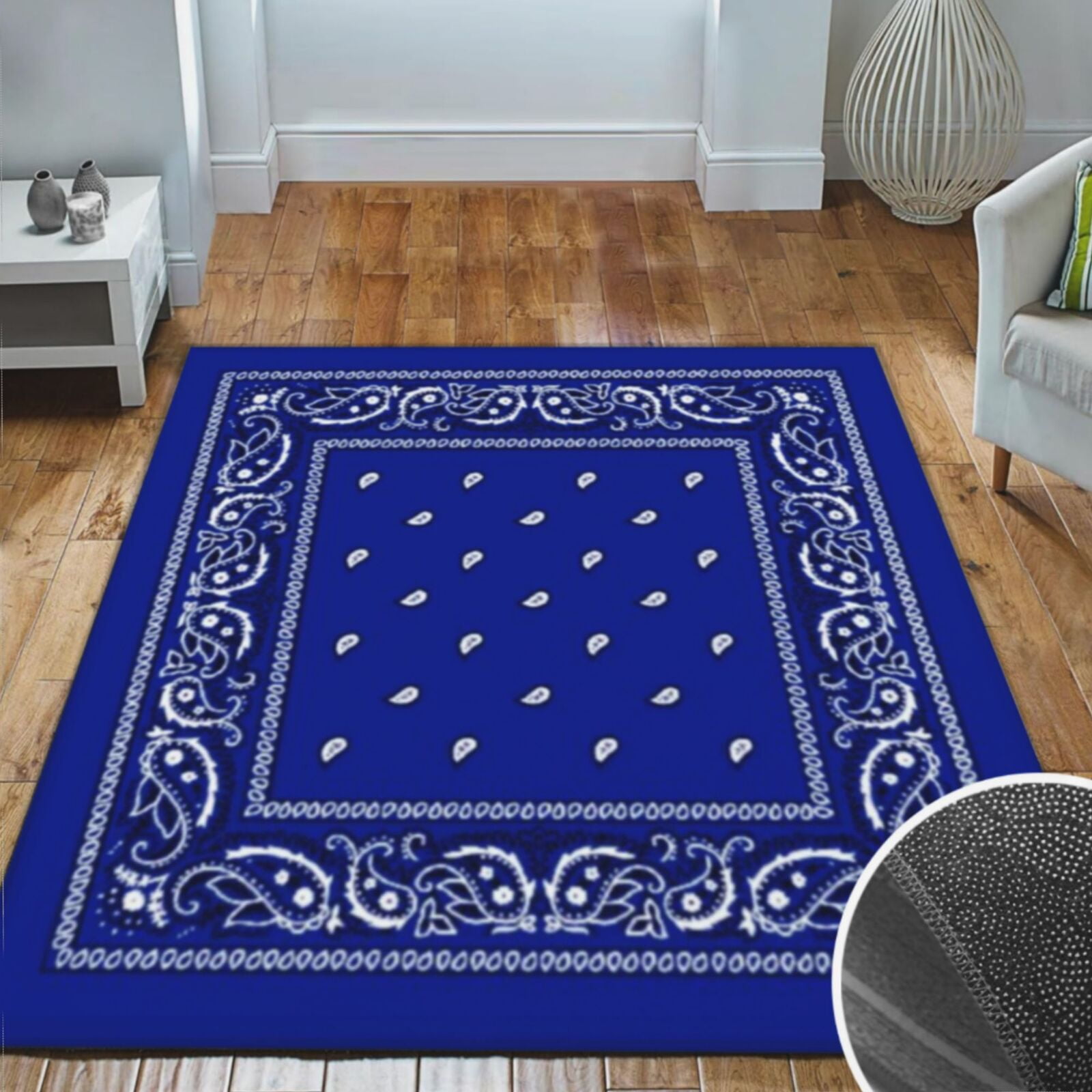 Area Rugs Living Room, Soft Crystal Carpet Mat For Bedroom Area Rug Non Slip Washable Floor Rug ...