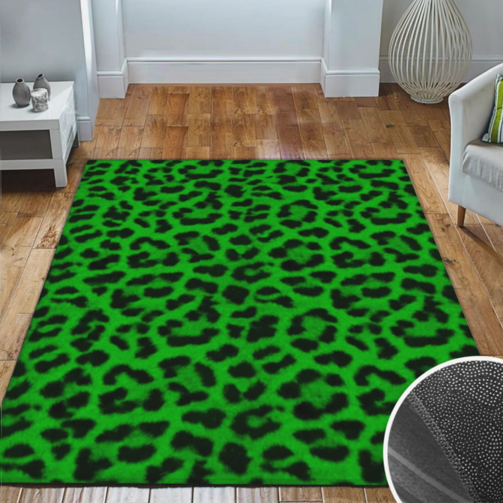 Area Rugs Living Room, Soft Crystal Carpet Mat For Bedroom Area Rug Non ...