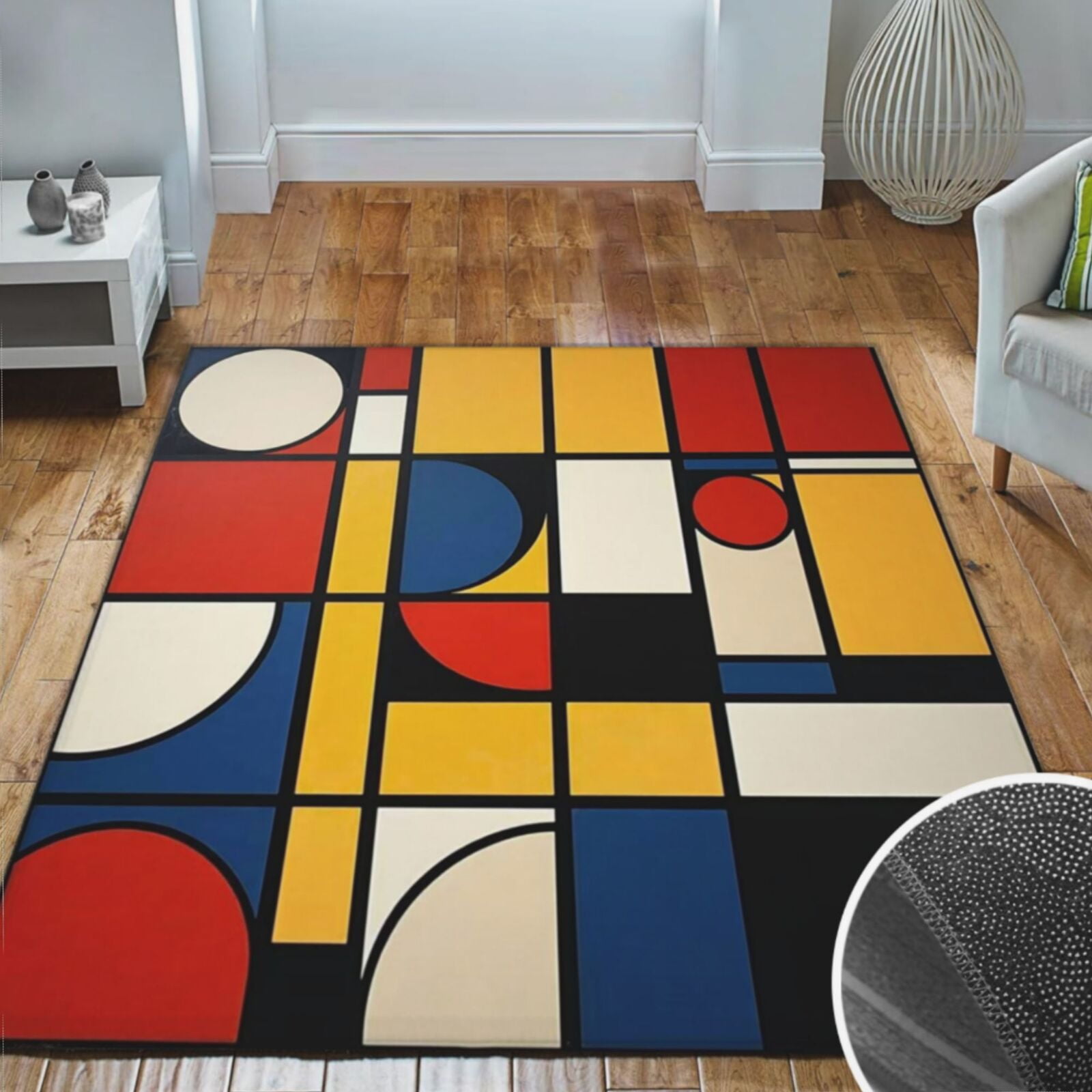 Area Rugs Living Room, Soft Crystal Carpet Mat For Bedroom Area Rug Non Slip Washable Floor Rug ...