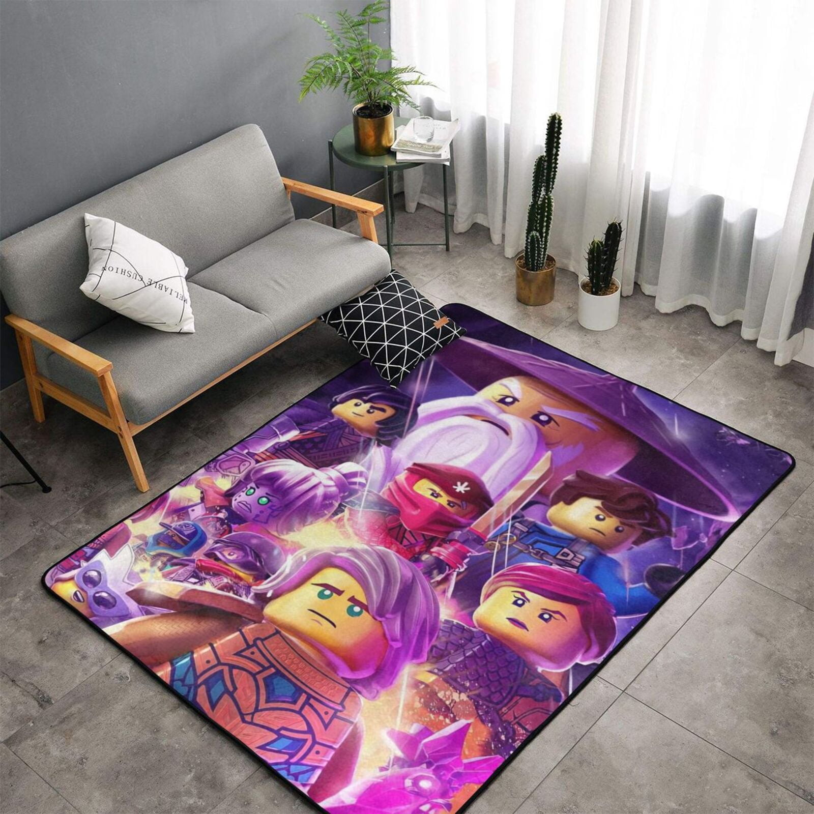 Area Rugs Soft Non-Slip Floor Mats Ninjago Carpets Doormat for Living ...