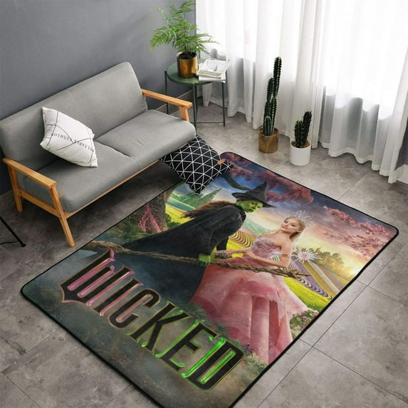 Area Rugs Soft Non-Slip Floor Mats Wicked Movie Musical Wicked Carpets ...