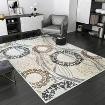 Area 5x8 Office Rug for Any Decor, Soil and Stain Resistant, Soft and ...